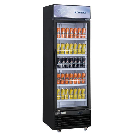 DSM-12R Commercial Single Glass Swing Door Merchandiser Refrigerator ...